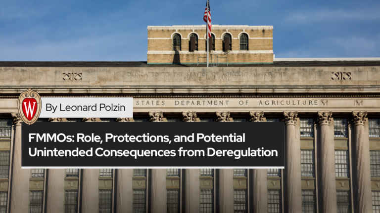 Federal Milk Marketing Orders: Role, Protections, and Potential ...