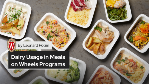 Dairy Usage in Meals on Wheels Programs and Economic Impact on Dairy ...