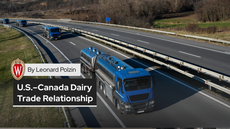 U.S.–Canada Dairy Trade Relationship (2025–Present) – Farm Management